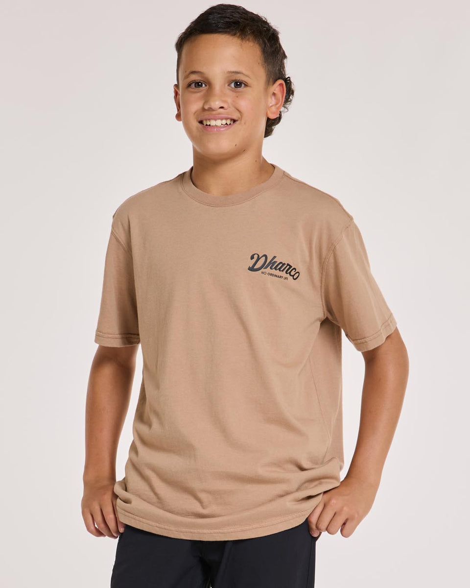 Youth Cotton Tee | Dust – DHaRCO Clothing